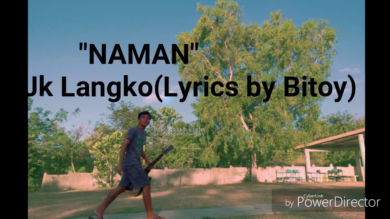 Michael B..Bitoy...Trending Song "NAMAN" with Lyrics Jk Langko(Lyrics ...