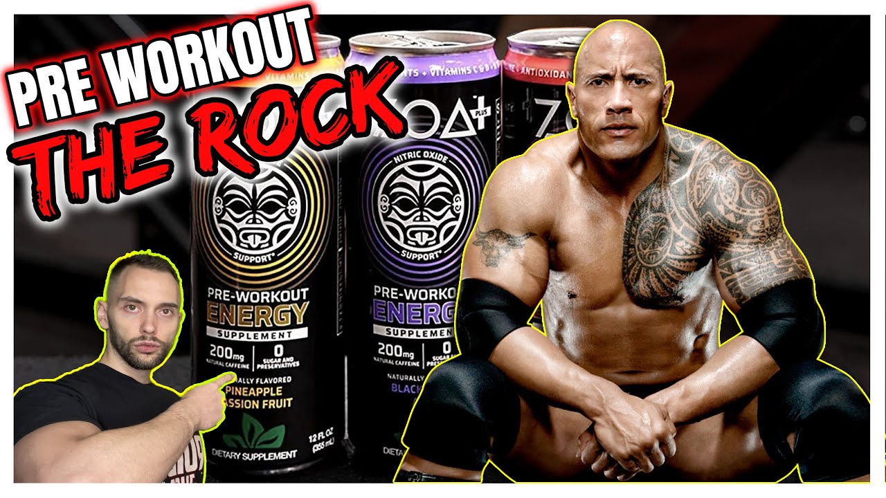 THE ROCK - il suo PRE WORKOUT è Uscito sul Mercato per STRAVOLGERE il ...