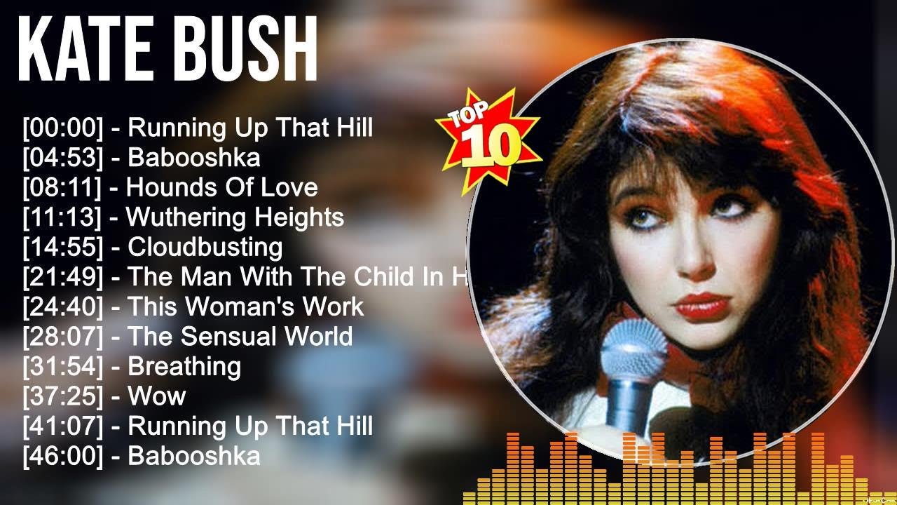 Kate Bush Greatest Hits ~ Best Songs Of 80s 90s Old Music Hits ...