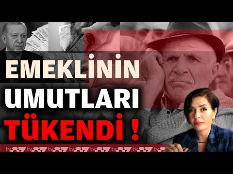 EMEKLİNİN UMUTLARI TÜKENDİ !
