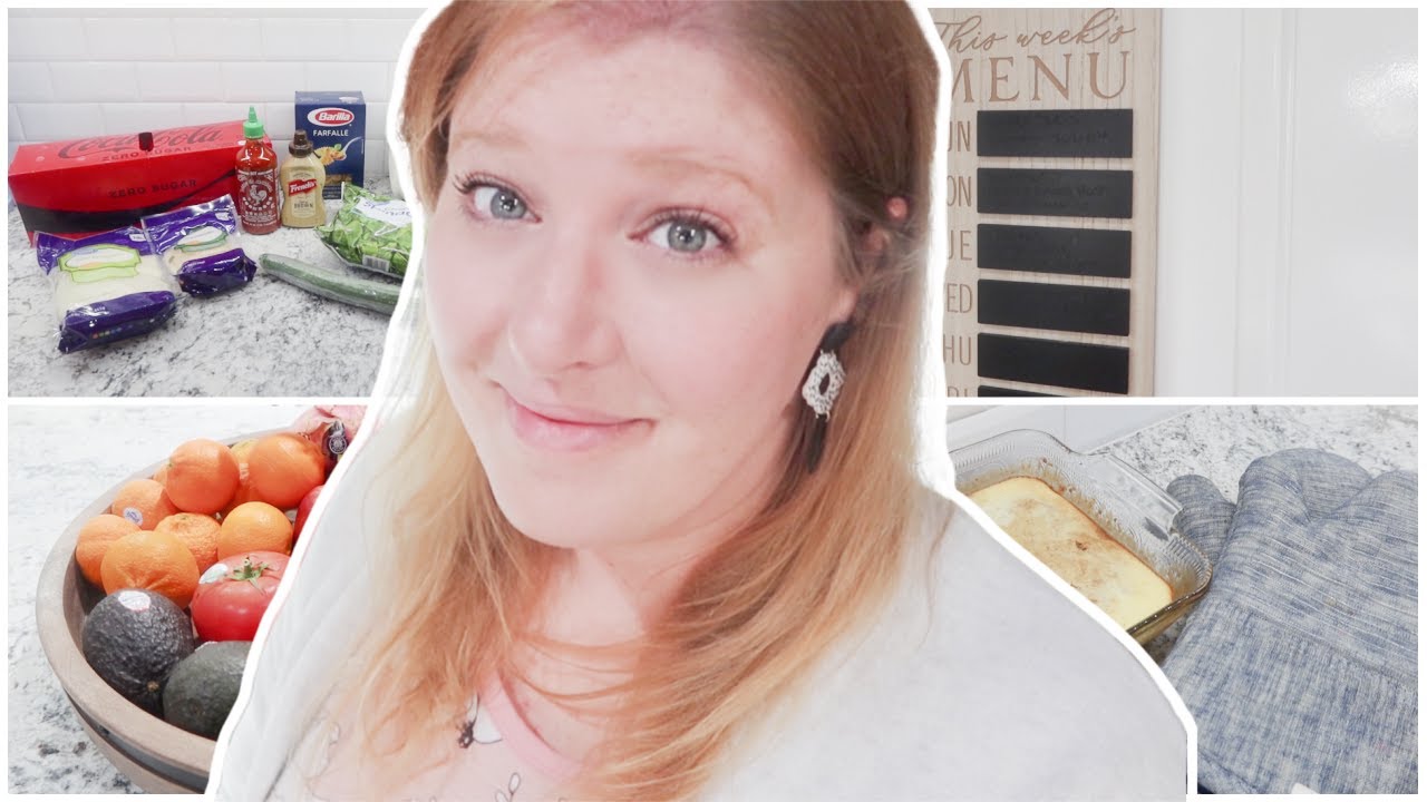 Weekly Grocery Haul - Meal Plan - Cleaning & Meal Prep - YouTube