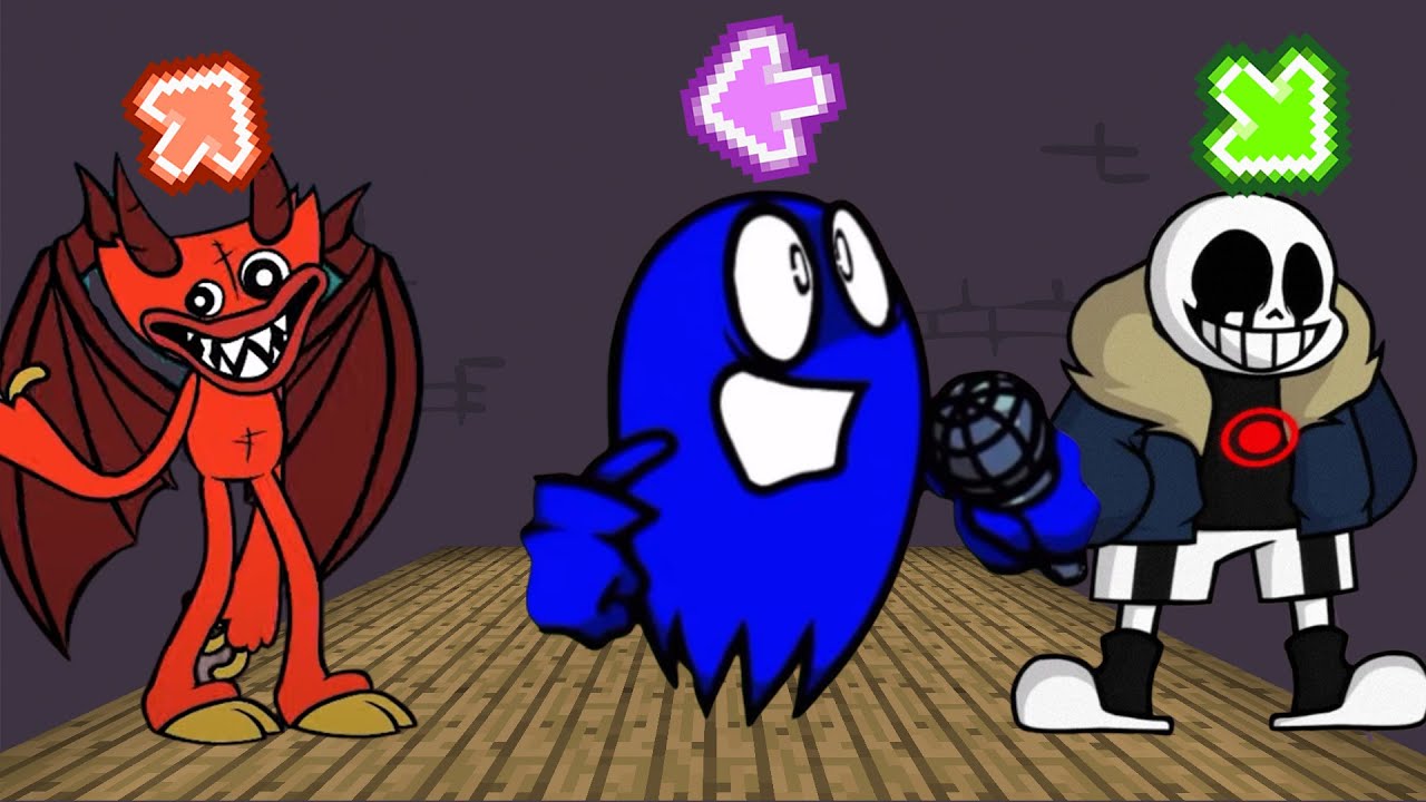 FNF Character Test Gameplay VS Playground l VS SCARRY LARRY l VS INKY ...