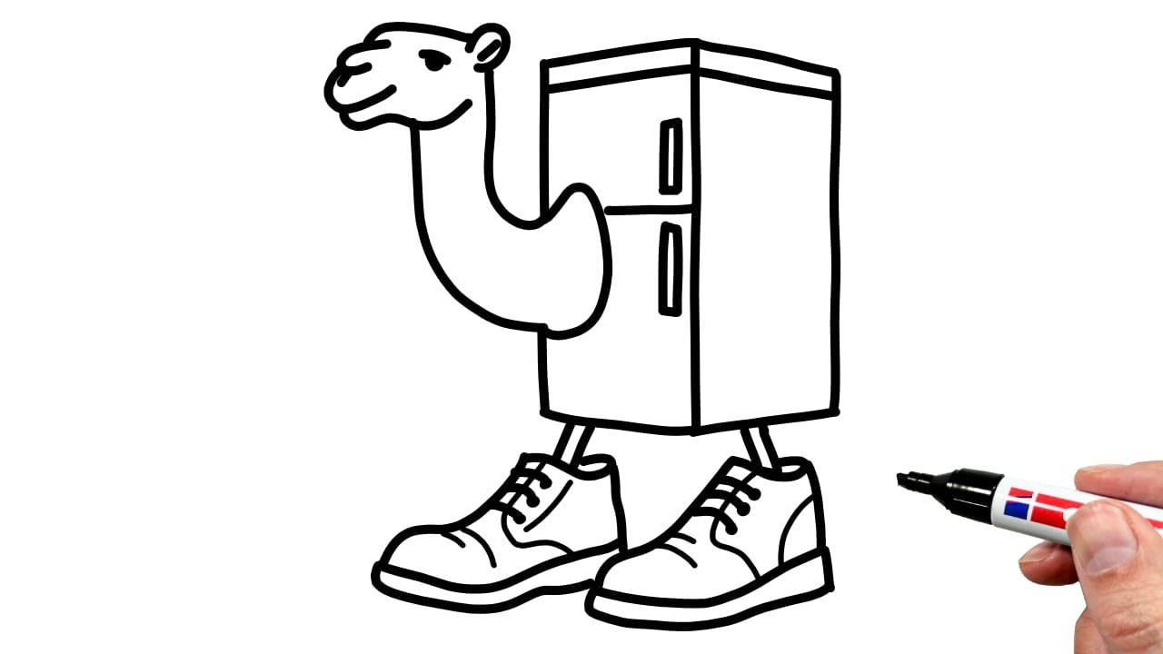 How to Draw Frigo Camello - YouTube