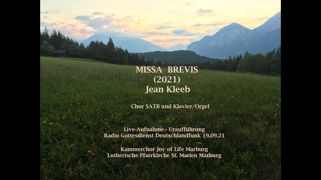 Missa Aurea Luce - Jean Kleeb - YouTube