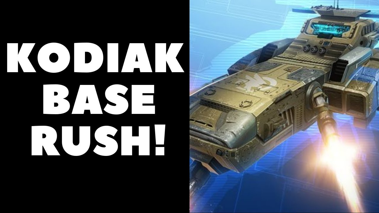 Kodiak Base Rush! Command and Conquer Rivals Decks - YouTube