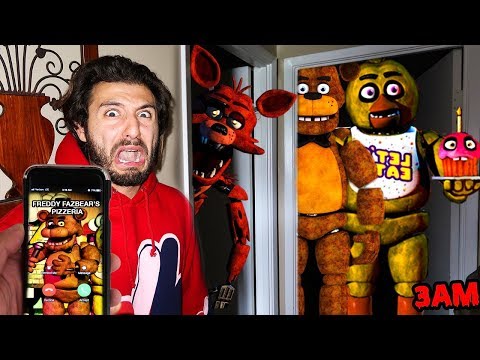 (FREDDY FAZBEARS PIZZERIA CALLED ME) FIVE NIGHTS AT FREDDYS ANIMATRONICS ARE AFTER ME! | FNAF VR 3AM