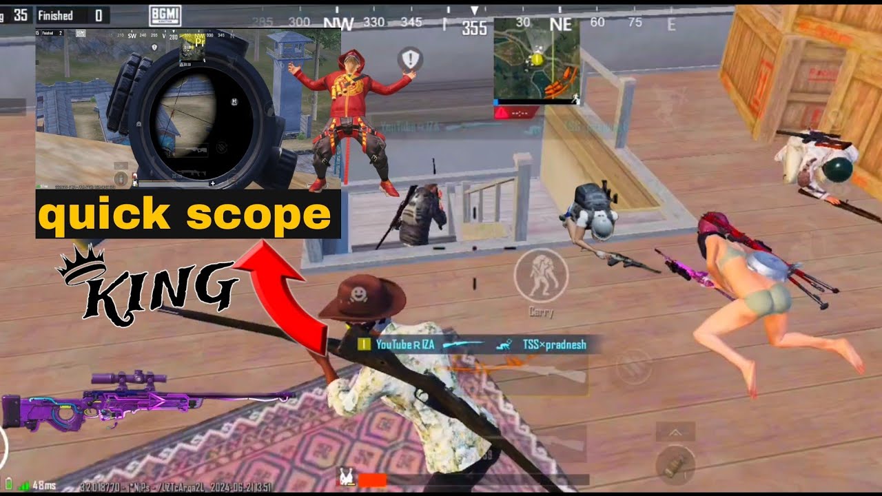 QUICK(SCOPE KING) 👑 FOR SNIPER TRAINING ( pubg videos)#uzbeksila #pubgshorts #video #quick scope ...