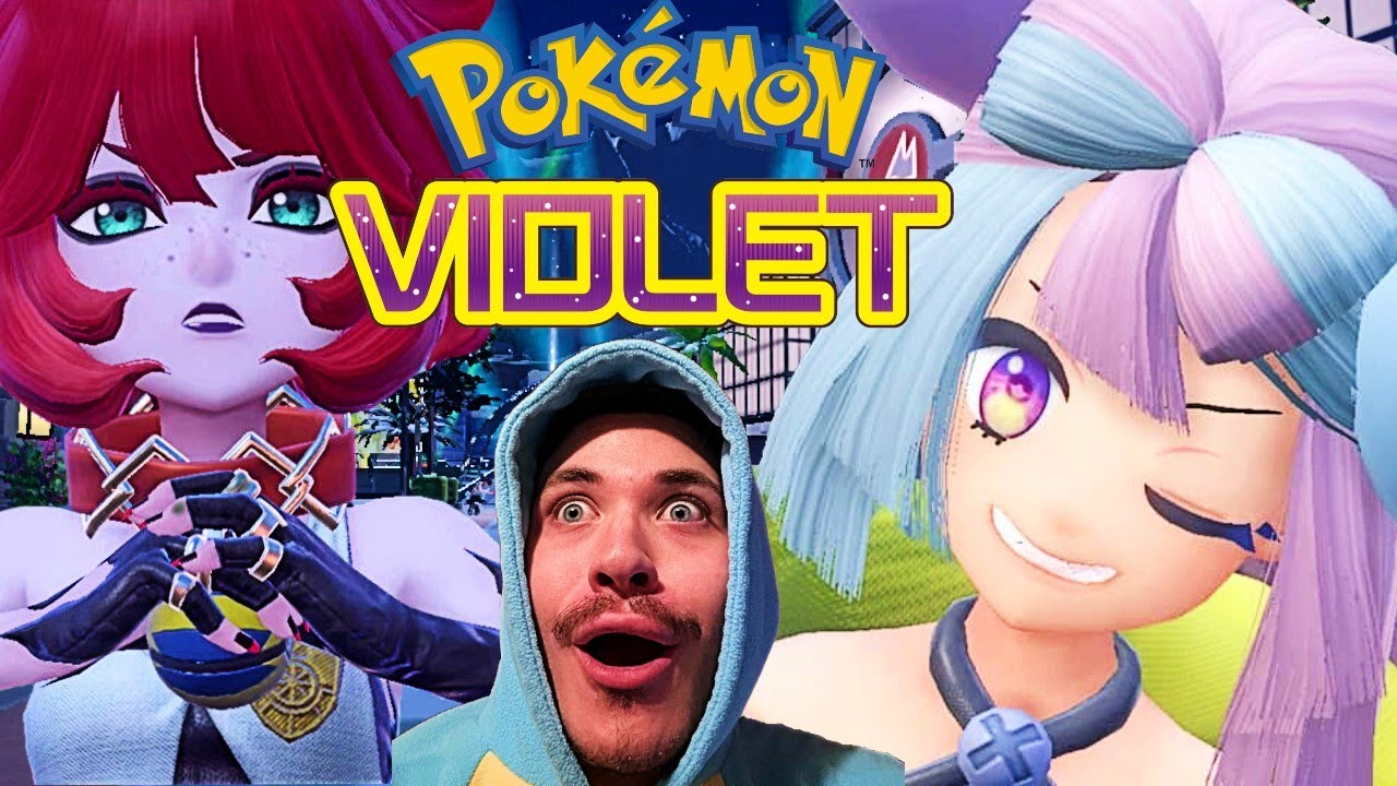 [15] Pokémon Violet - TEAM STAR BOSS MELA & STREAMER IONO!!!! - YouTube