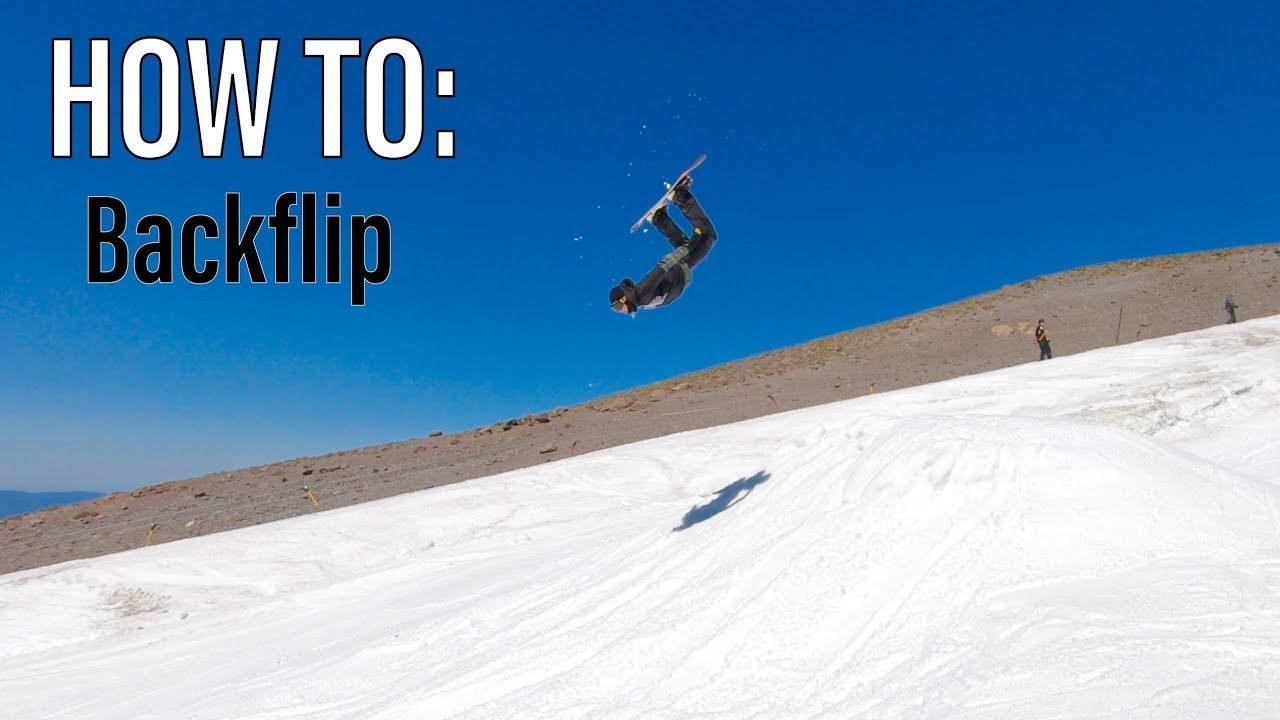 HOW TO BACKFLIP ON A SNOWBOARD 2019!! - YouTube