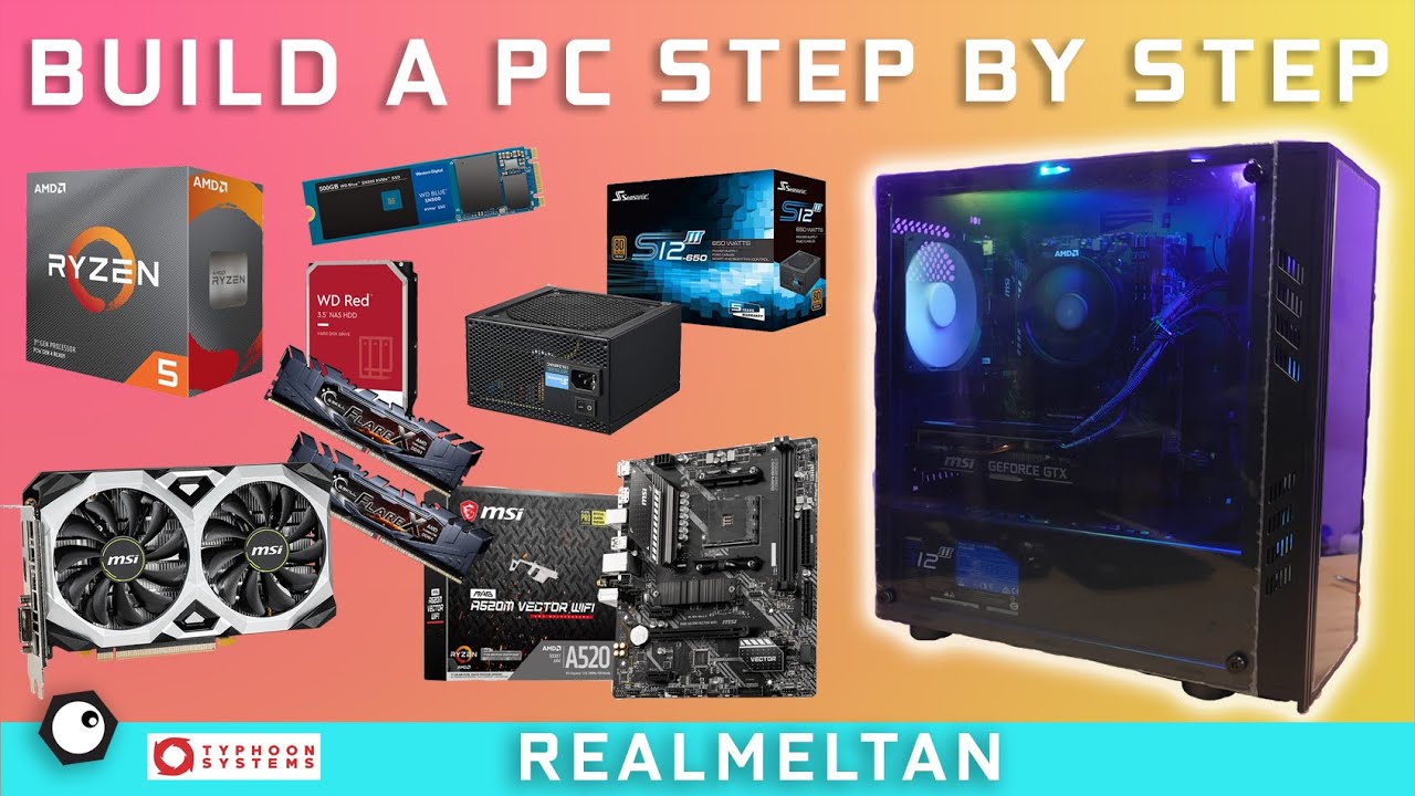 How to Build a Gaming PC in 2021! Ultimate Step-by-Step Guide (Ryzen 5 ...