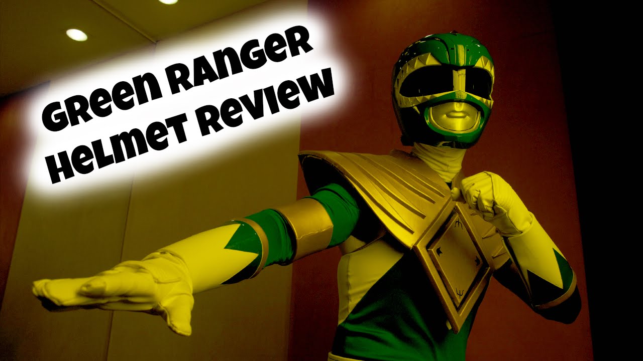 UNBOX: Green Ranger helmet - YouTube