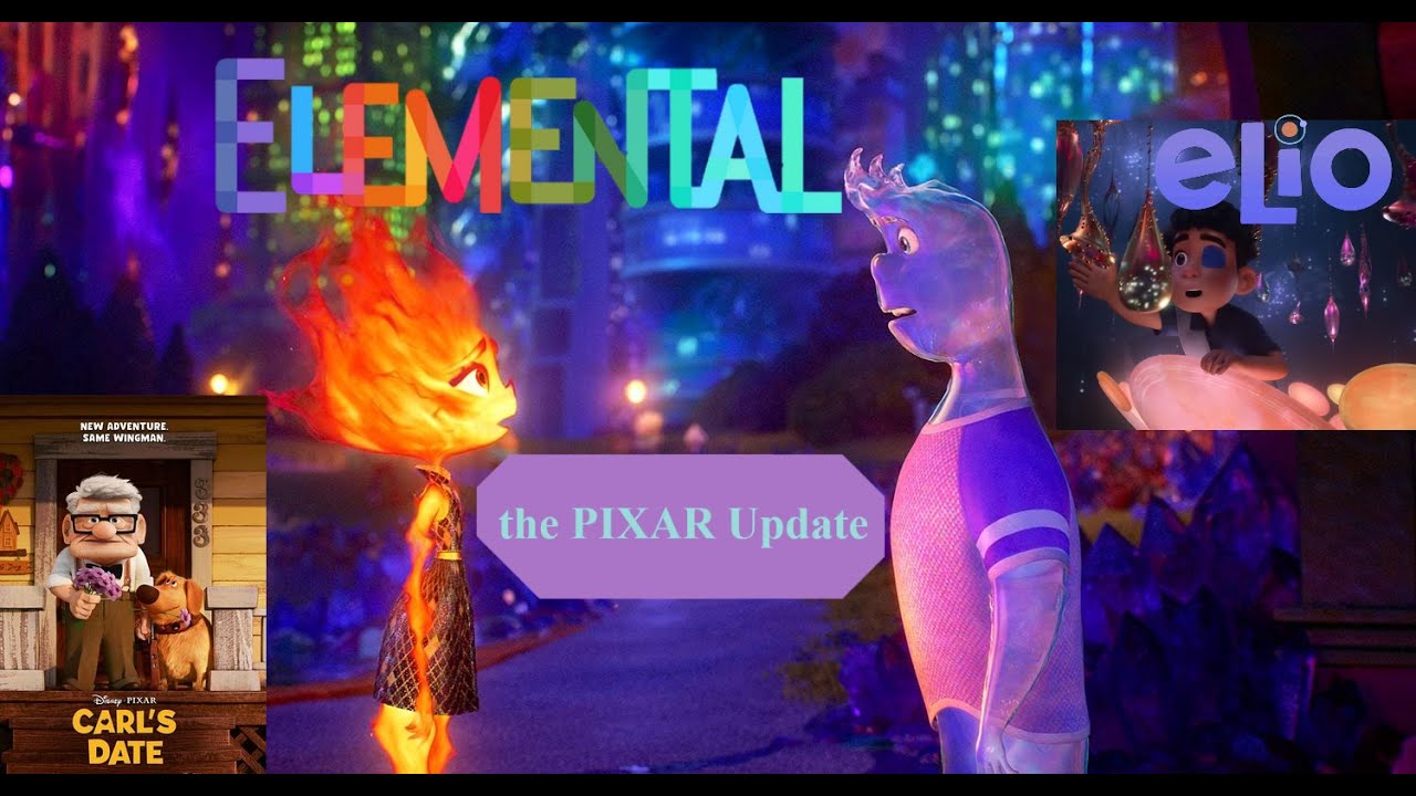 Pixar is on Fire! - Elemental, Up Short Carl's Date Review & Elio Teaser Reaction | the PIXAR ...