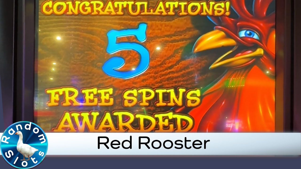 Red Rooster Slot Machine Bonus - YouTube