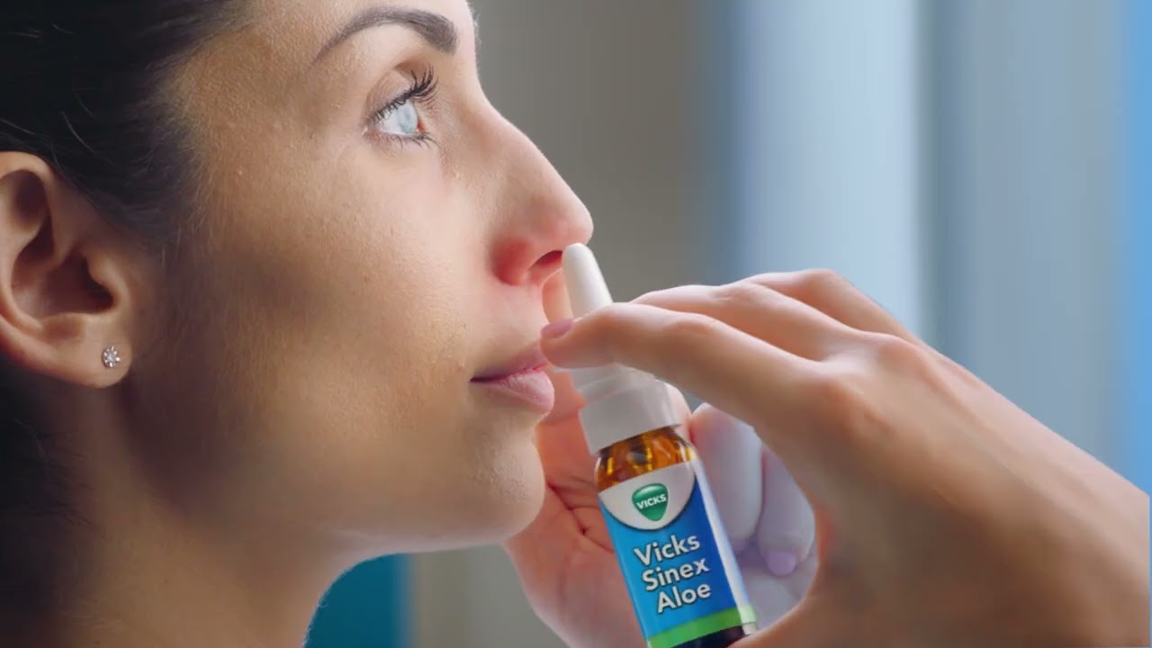 VICKS SINEX ALOE – Libera il naso chiuso rapidamente - YouTube