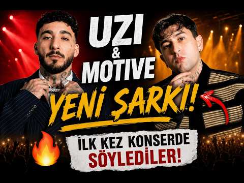 UZI & Motive - YENİ ŞARKI! (İlk Kez Konserde Söylediler) 🔥