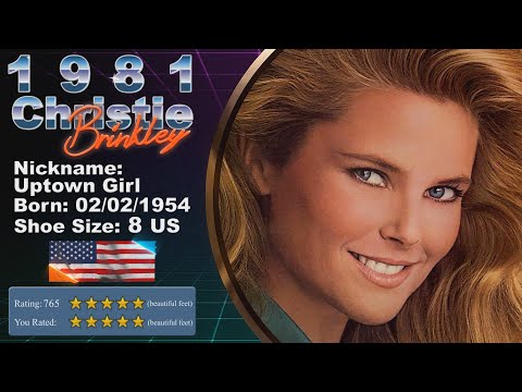 105 years of feet beauty - Totally tubular toes 1980 - 1989