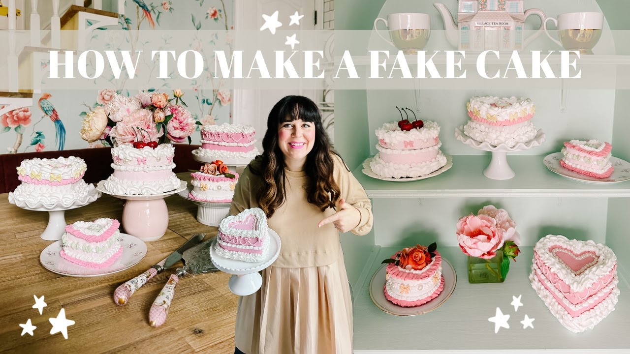 How to Make a Fake Cake | The CUTEST faux cakes that are jewelry boxes ...
