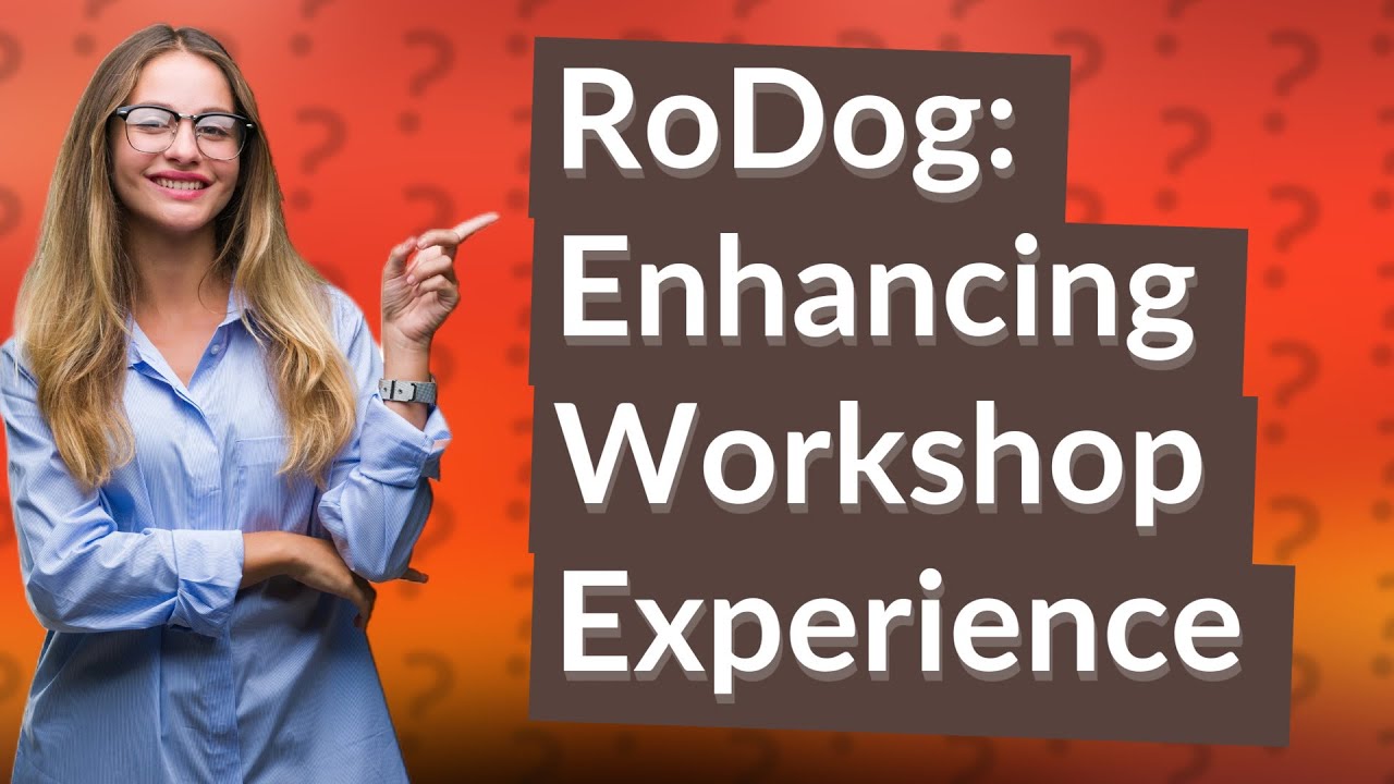 How Can RoDog, a 3D Printed Robot Dog, Enhance Your Workshop Experience ...