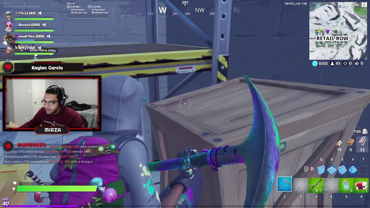 WE LUV FORTNITE(sometimes) - SQUADS W/ RIFTY AND BECCA - YouTube