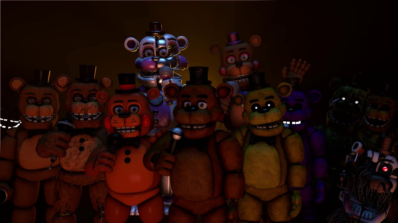 [SFM/FNAF] Freddy Generation SpeedArt - YouTube
