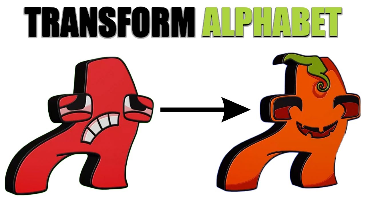 Alphabet Lore (A-Z) - Transform Halloween - YouTube