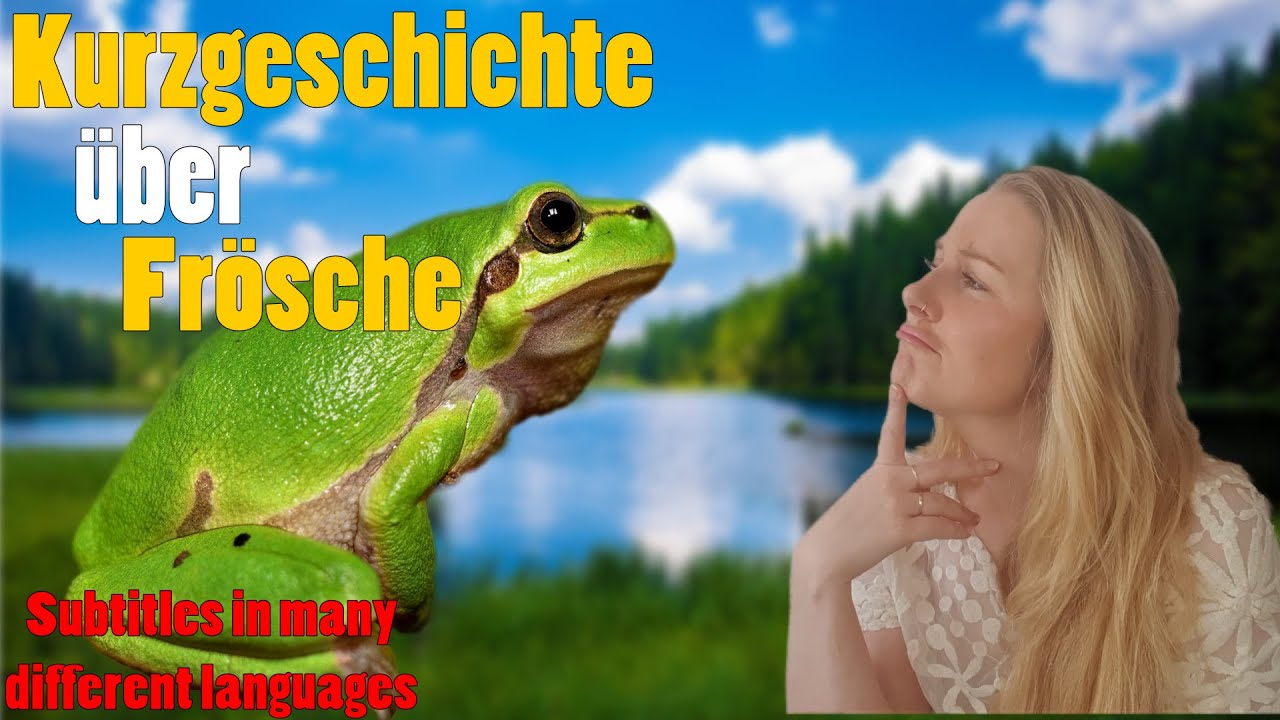 Pronouncing german words: Short story, frogs (Kurzgeschichte, die ...
