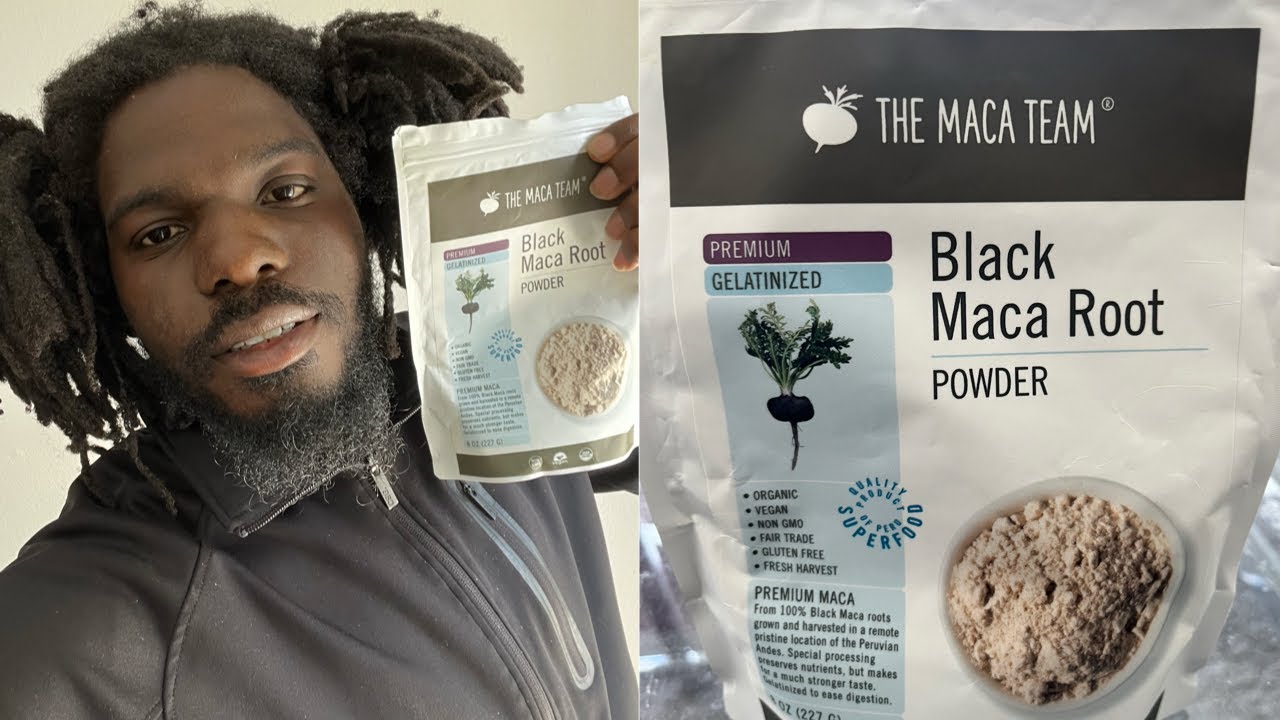 Premium Gelatinized Black Maca Root(The Maca Team) - YouTube