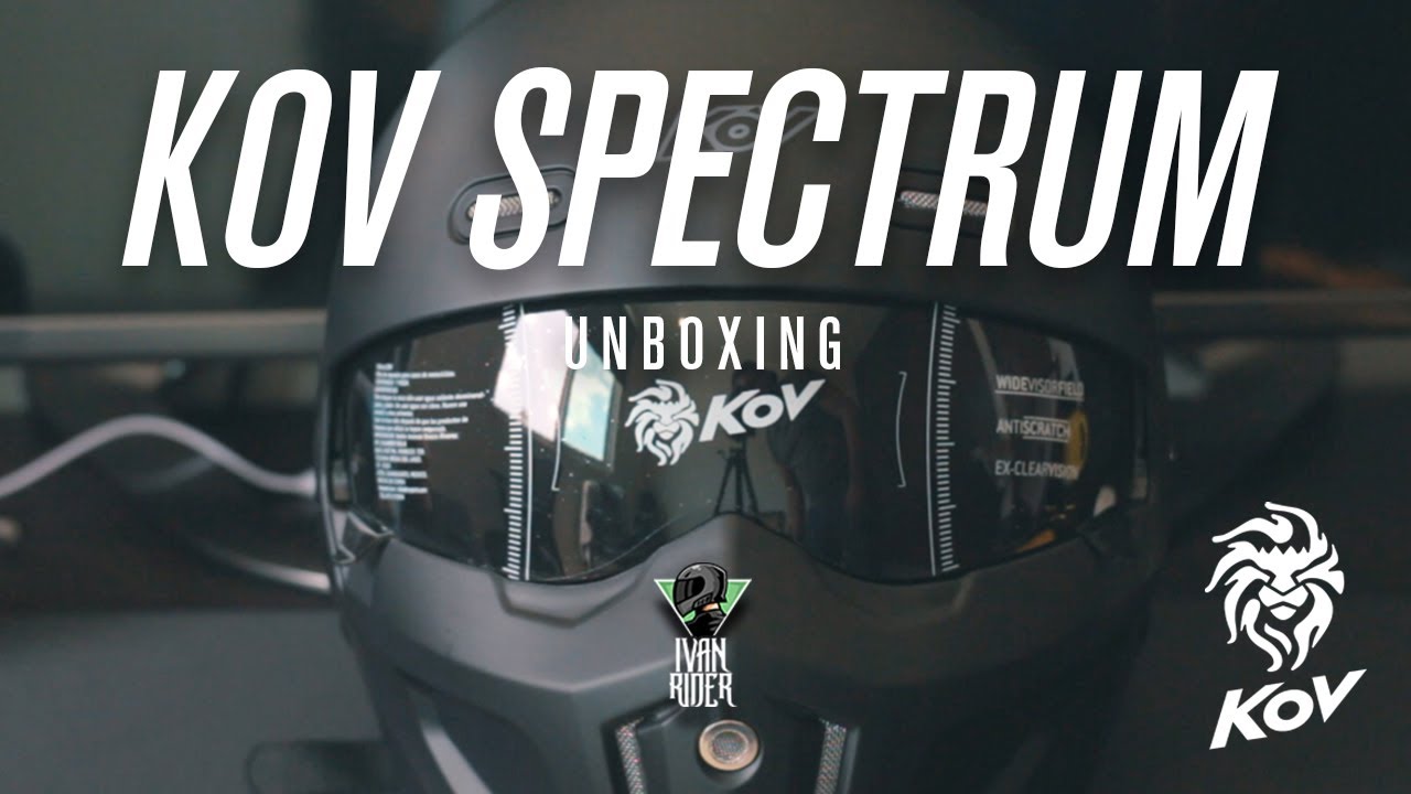 #casco #kov SPECTRUM | UNBOXING | IVAN RIDER - YouTube