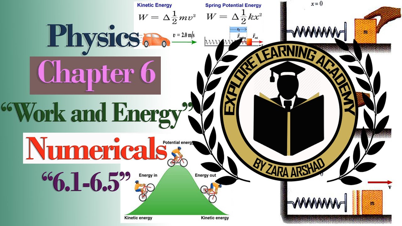 Class 9th | Physics | Chapter 6 - Numerical Problems (6.1-6.5) | PTB | Explore Learning Academy ...