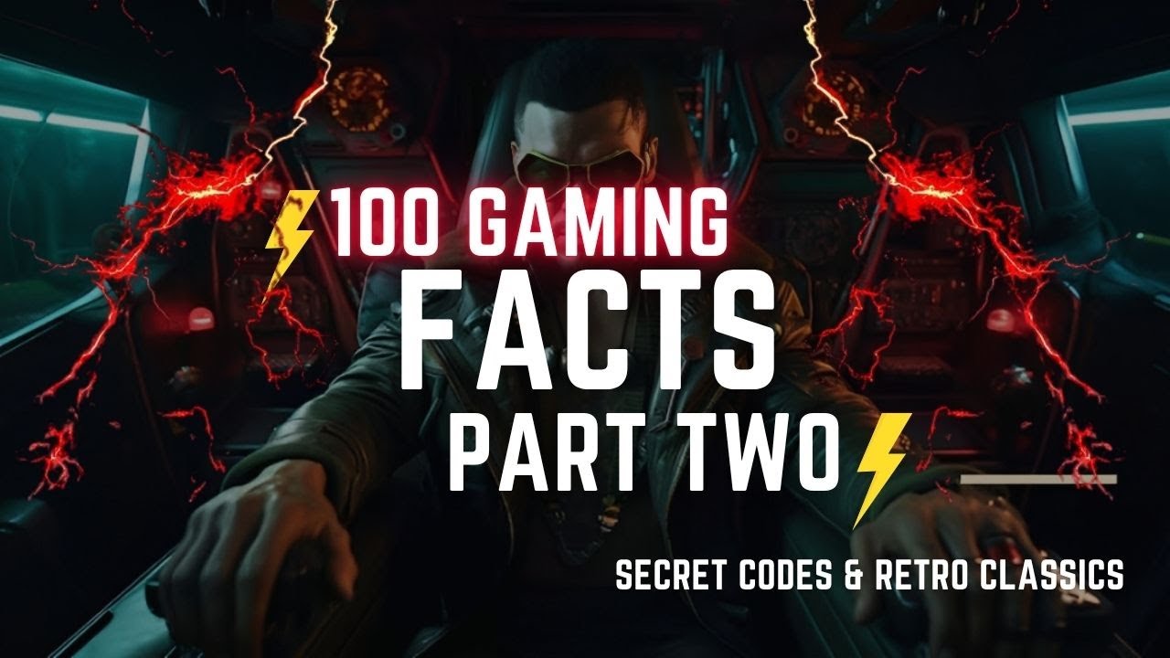100 Gaming Facts Episode 2 – Secret Codes & Retro Classics - YouTube