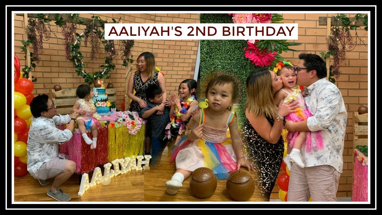 A PARTY FIT FOR OUR PRINCESS | AALIYAH’S SECOND BIRTHDAY - YouTube