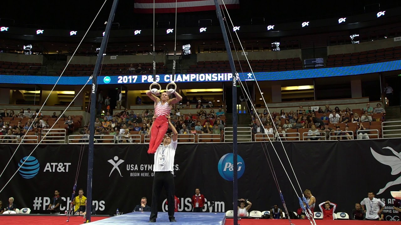 Kevin Penev - Still Rings - 2017 P&G Championships - Senior Men - Day 2 ...