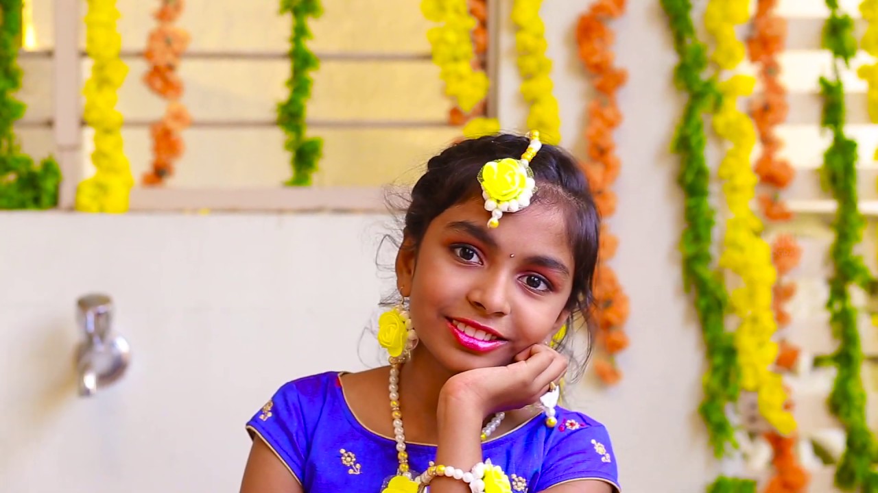 RITHIKA's Half Saree Ceremony || MANU Photography - YouTube