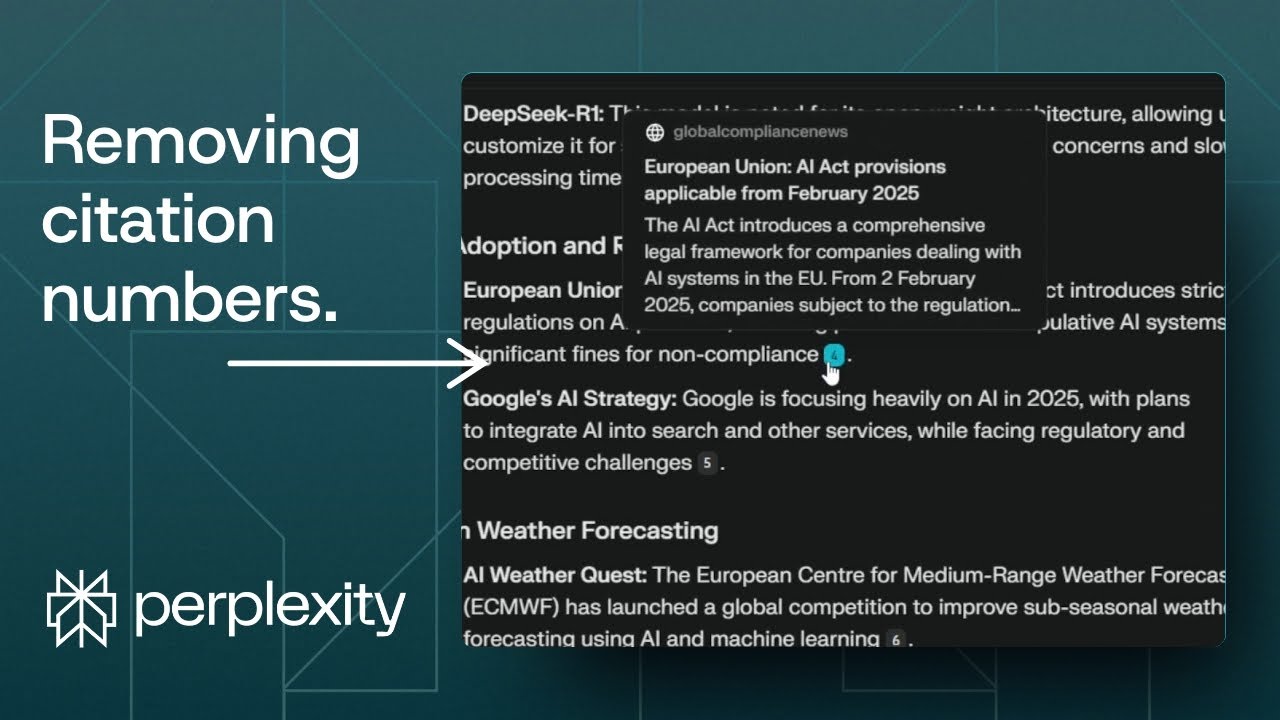How to Copy from Perplexity AI without Citation Numbers - YouTube