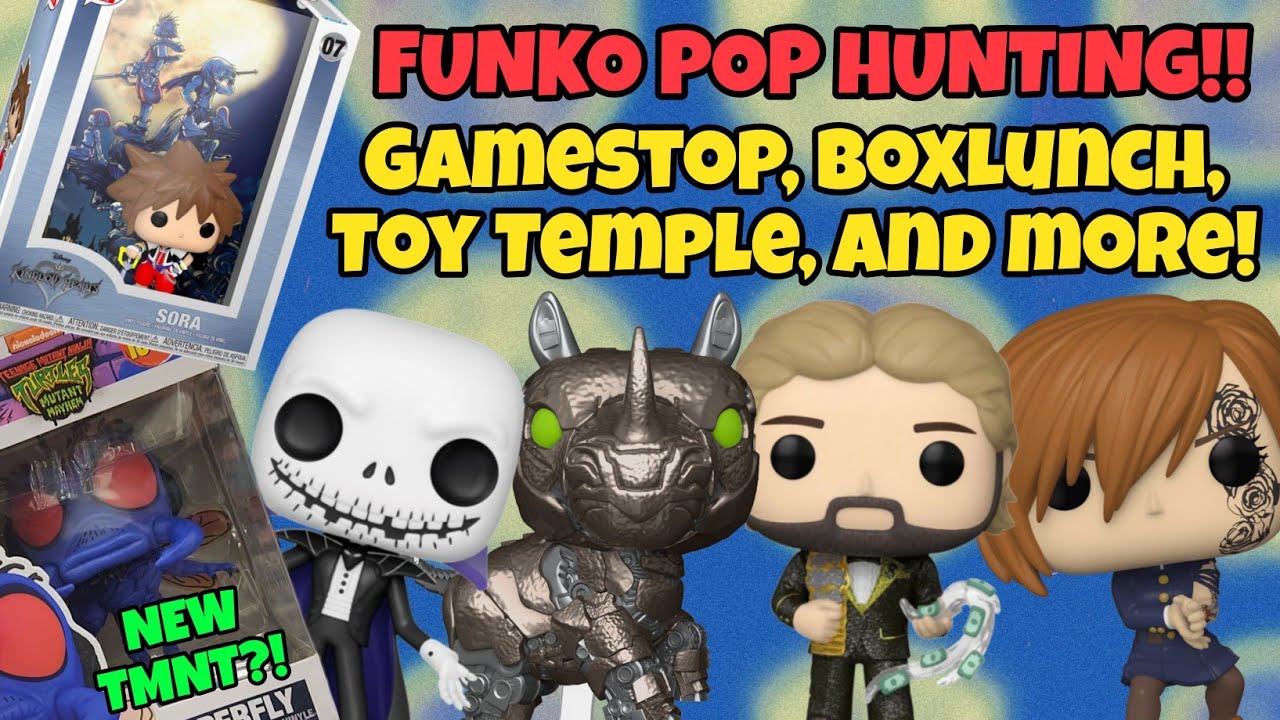 Funko Pop Hunting for New Exclusives & Diamond Pikachu! My Newest Video ...