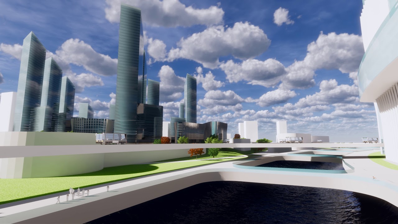 Urban design animation - YouTube