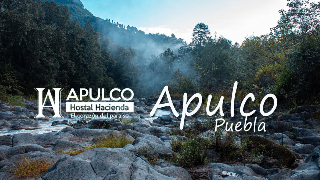 CASCADA LA OLLA EN #ZACAPOAXTLA HOSTAL HACIENDA APULCO - YouTube