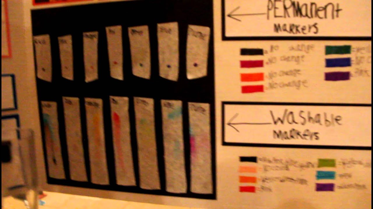 Climbing Colors - Science Fair Project - YouTube