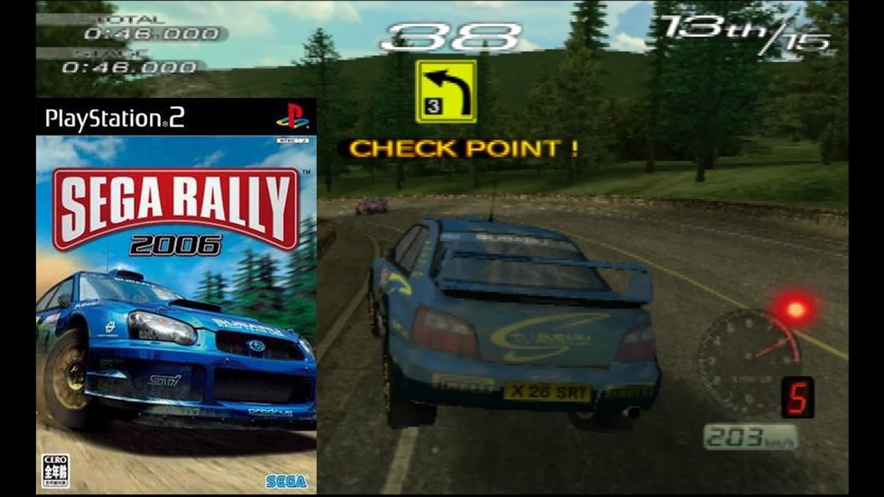 SEGA Rally 2006 - Modo ARCADE [PS2 Slim] - YouTube