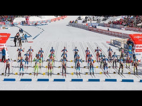 BIATHLON WOMEN MASS START 11.03.2018 World Cup 7 Kontiolahti (Finland ...