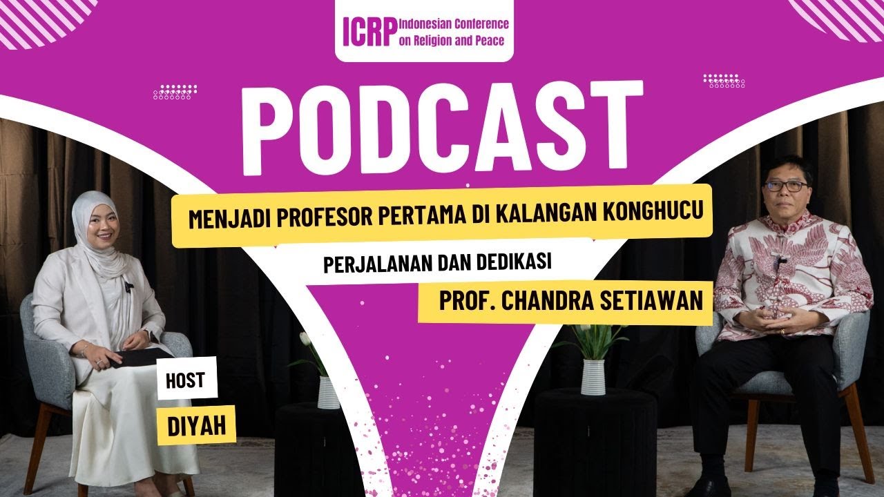 Prof. Chandra Setiawan Profesor pertama di kalangan Konghucu Indonesia ...