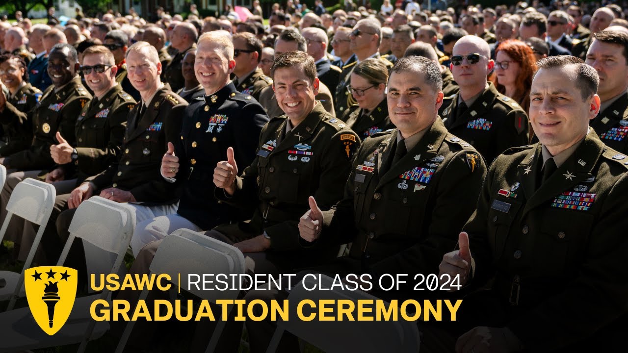 USAWC resident graduation 2024 in 3 minutes - YouTube