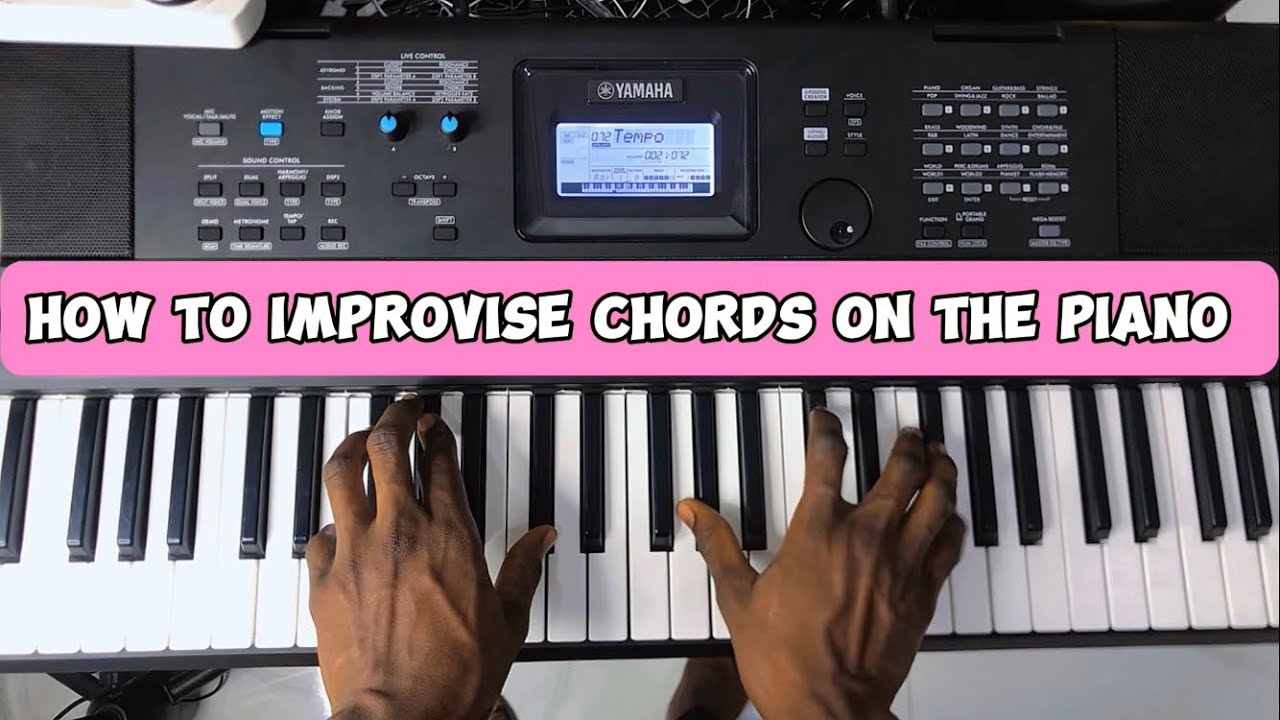 HOW TO IMPROVISE ON THE PIANO #piano #pianotutorial - YouTube