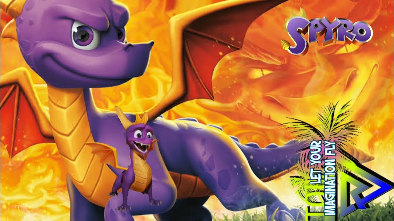 Spyro dragon animation_01_Green Screen_RidTour - YouTube
