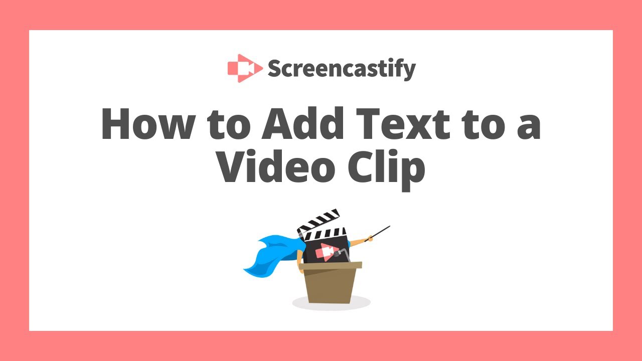 Student Guide: Add Text to a Clip - YouTube