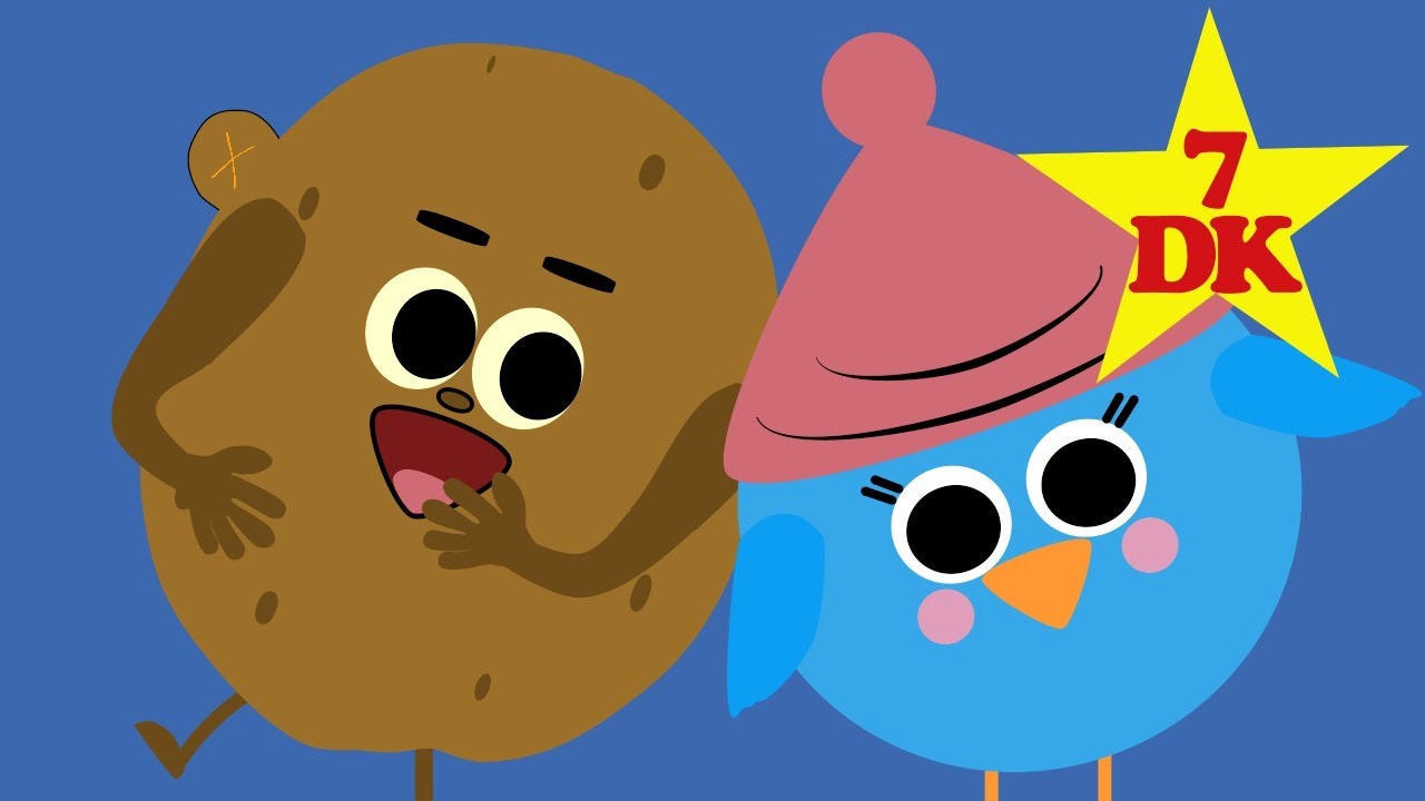 Patates Adam - Mini Mini Bir Kuş | Eğlenceli Çocuk Şarkıları | Renkli ...