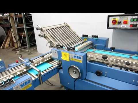 2005 MBO B118 Parallel Paper Folder w 8Page Unit, Shingle Delivery and ...