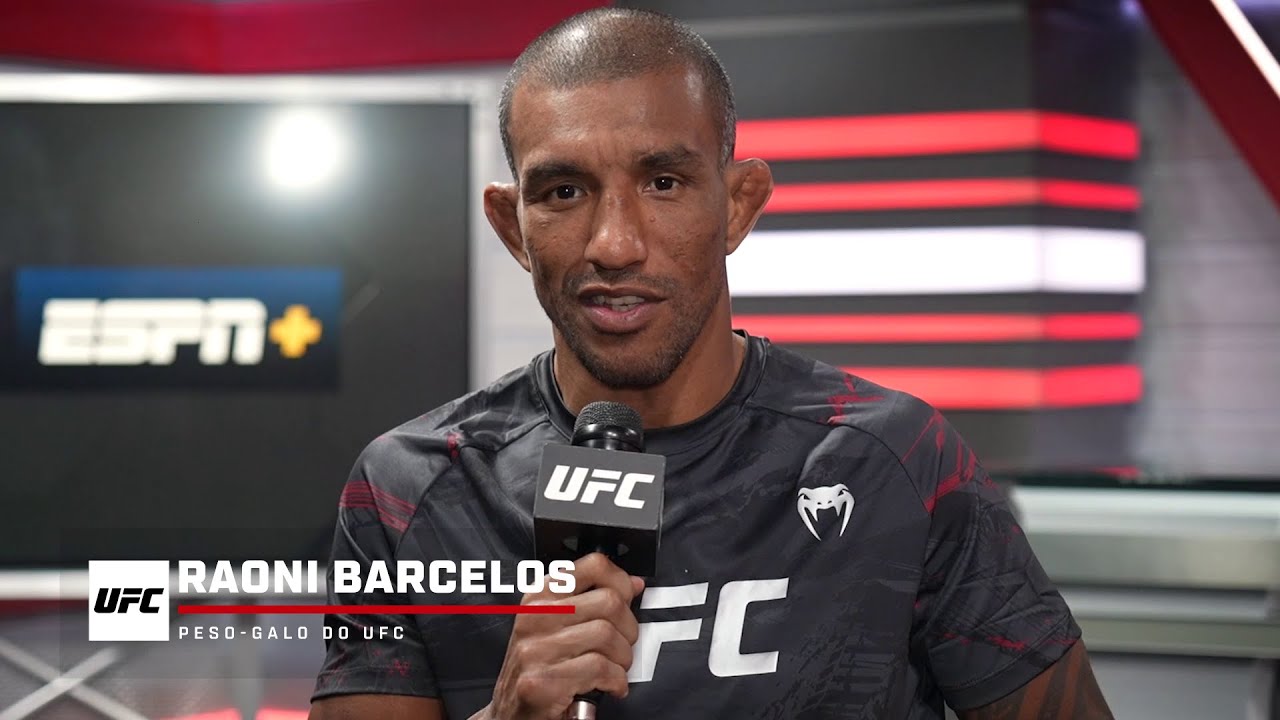 Raoni Barcelos: "Quero colocá-lo no chão e finalizar" | UFC Vegas 61 ...