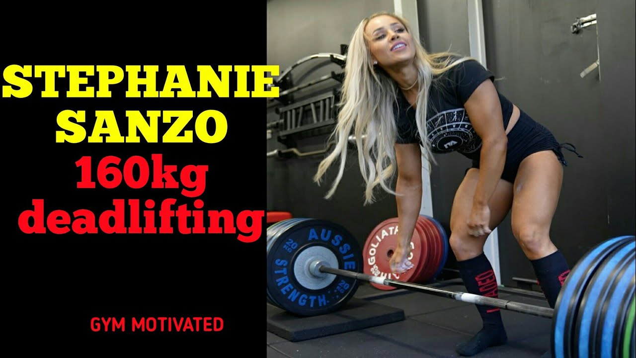 Hot🔥girl deadlift | Gym motivation status |female muscle |Stephanie ...