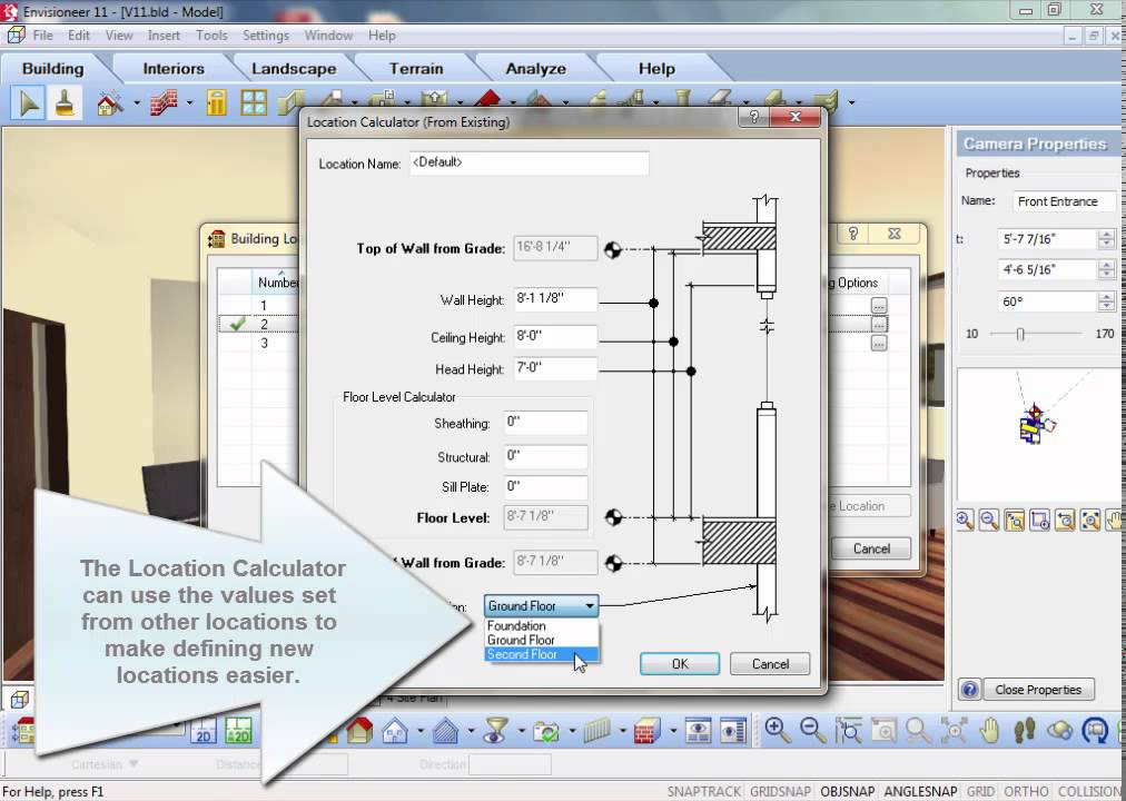 Envisioneer v11 Building Locations - YouTube